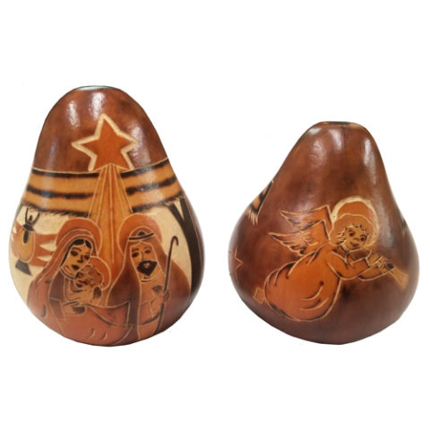 Gourd Nativity from Peru | Compassionate Trade